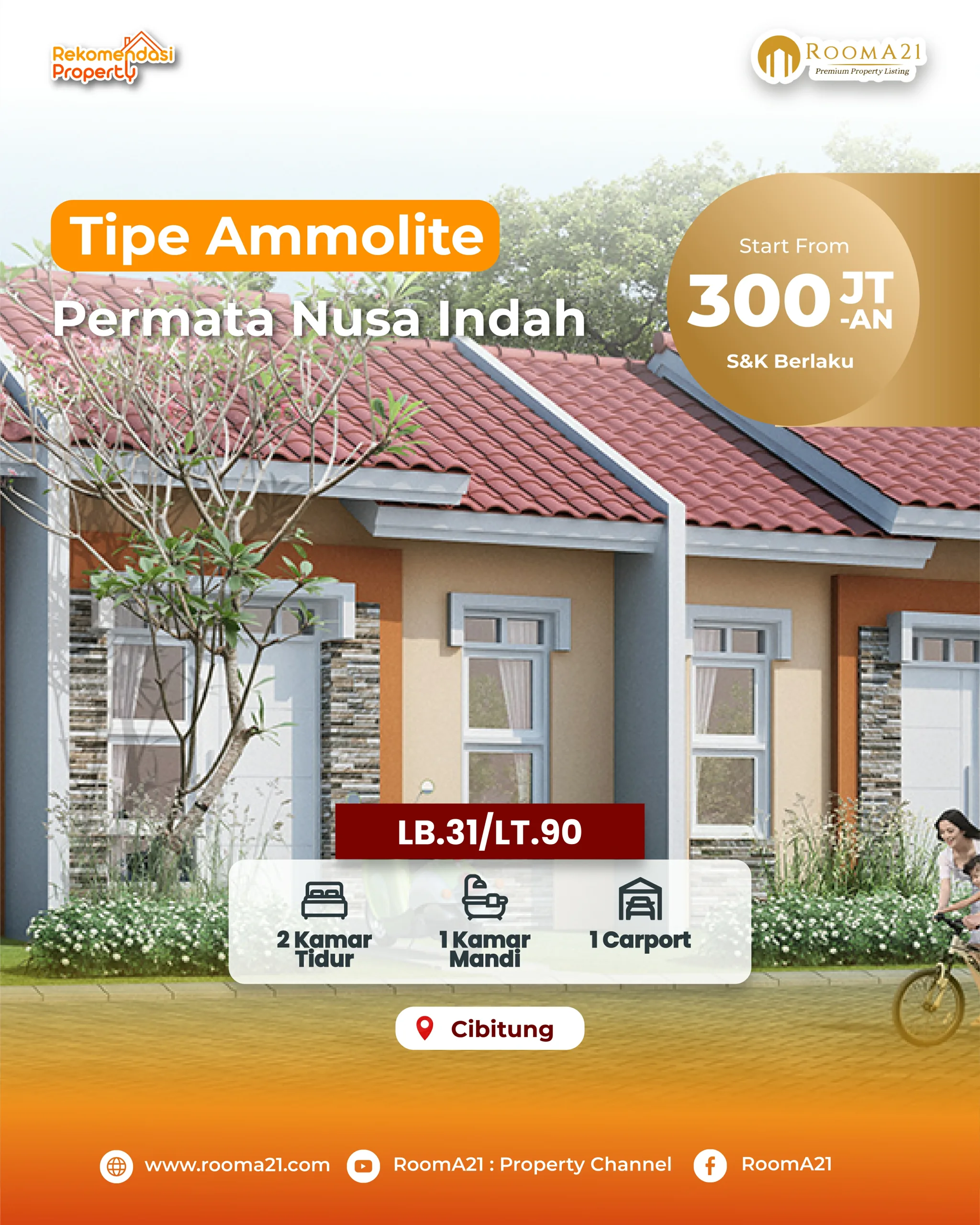 Permata Nusa Indah Cibitung • Hunian First Buyer • Free DP