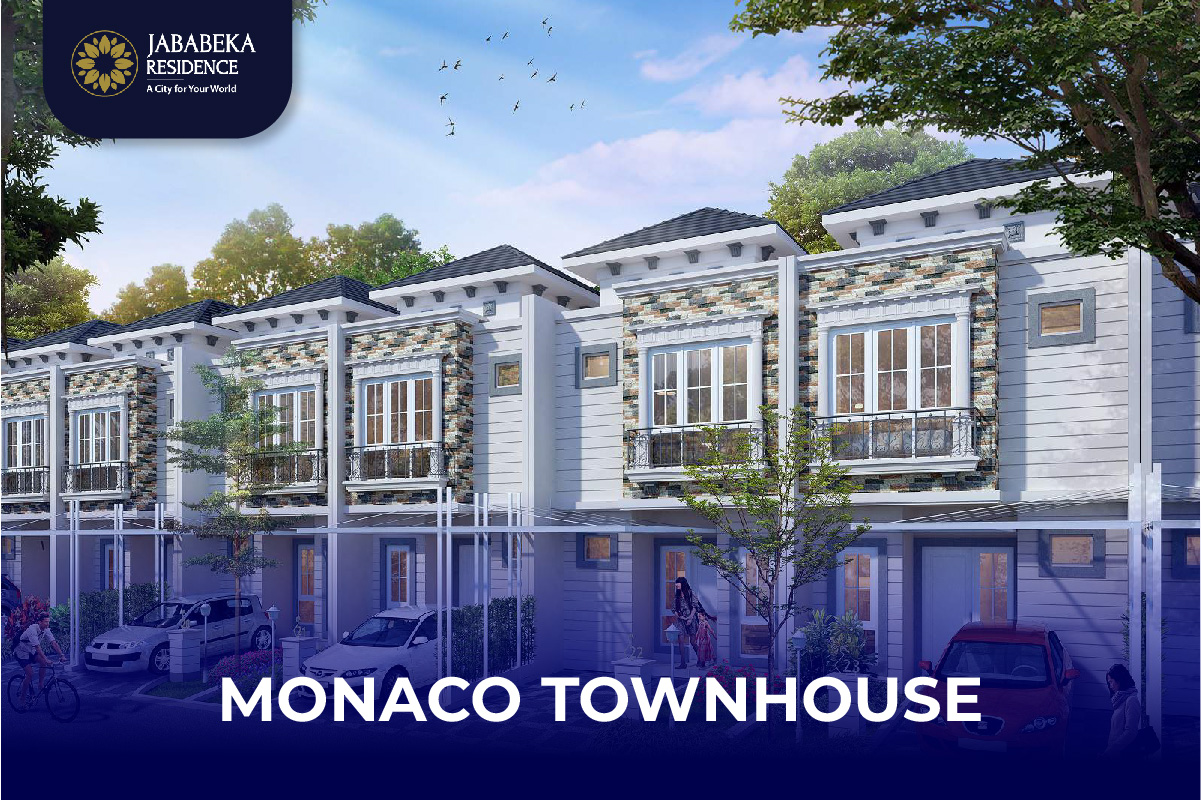Monaco Townhouse Jababeka Residence • Hunian di Cikarang