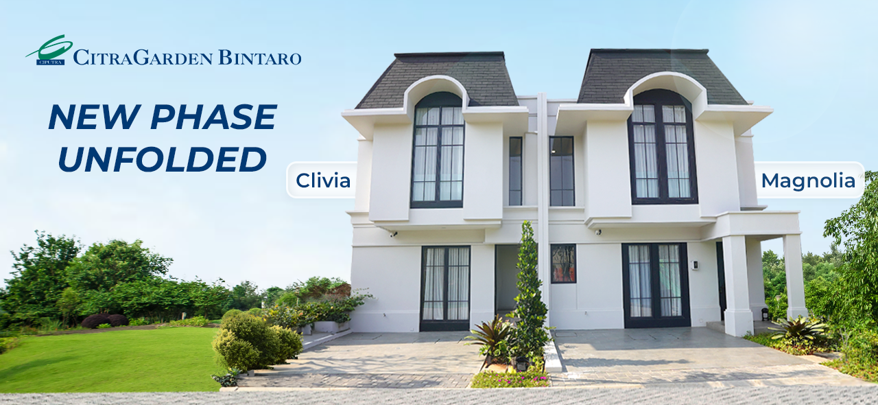 Citra Garden Bintaro • Subsidi DP, Free Biaya • Start 1M-an