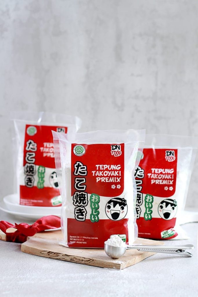 Desain Kemasan Tepung Takoyaki DN FOOD, Portofolio